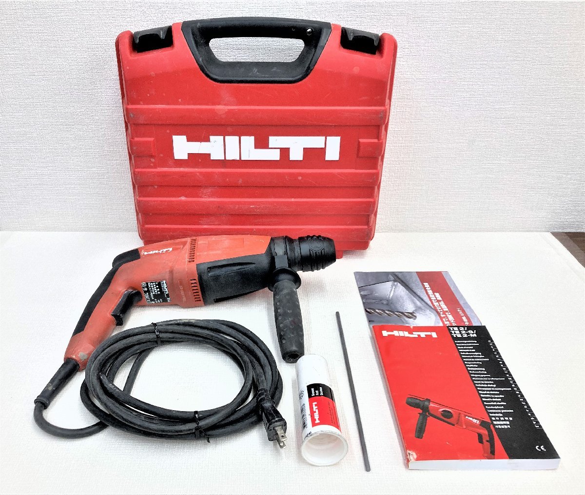 HILTI ヒルティ コード式 ロータリーハンマードリル TE2 工具 電動工具のお買取をさせていただきました。 | 出張買取なら錬金堂