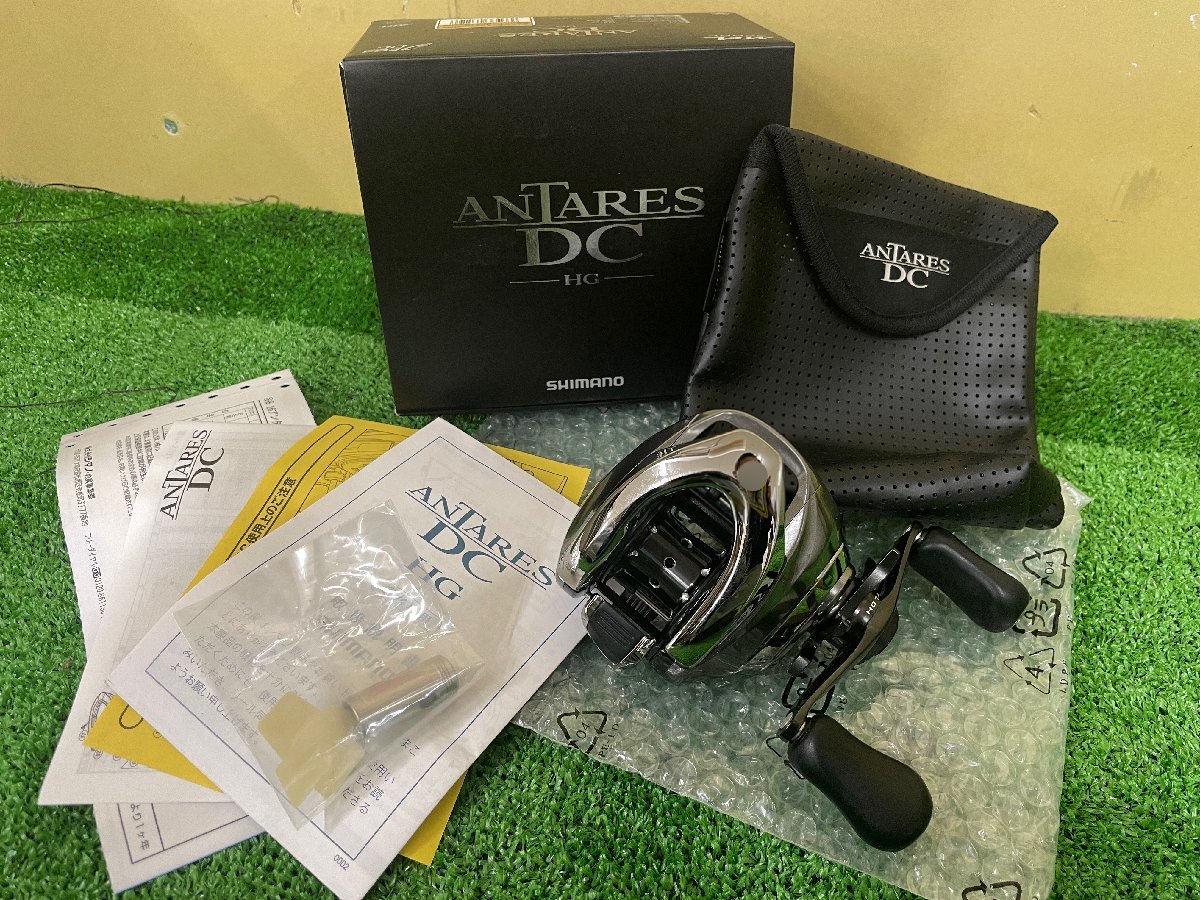 SIMANO シマノ アンタレス DCHG 右ハンドル 取扱説明書付 リール 釣り 釣具 フィッシング レジャーのお買い取りをさせて頂きました ...