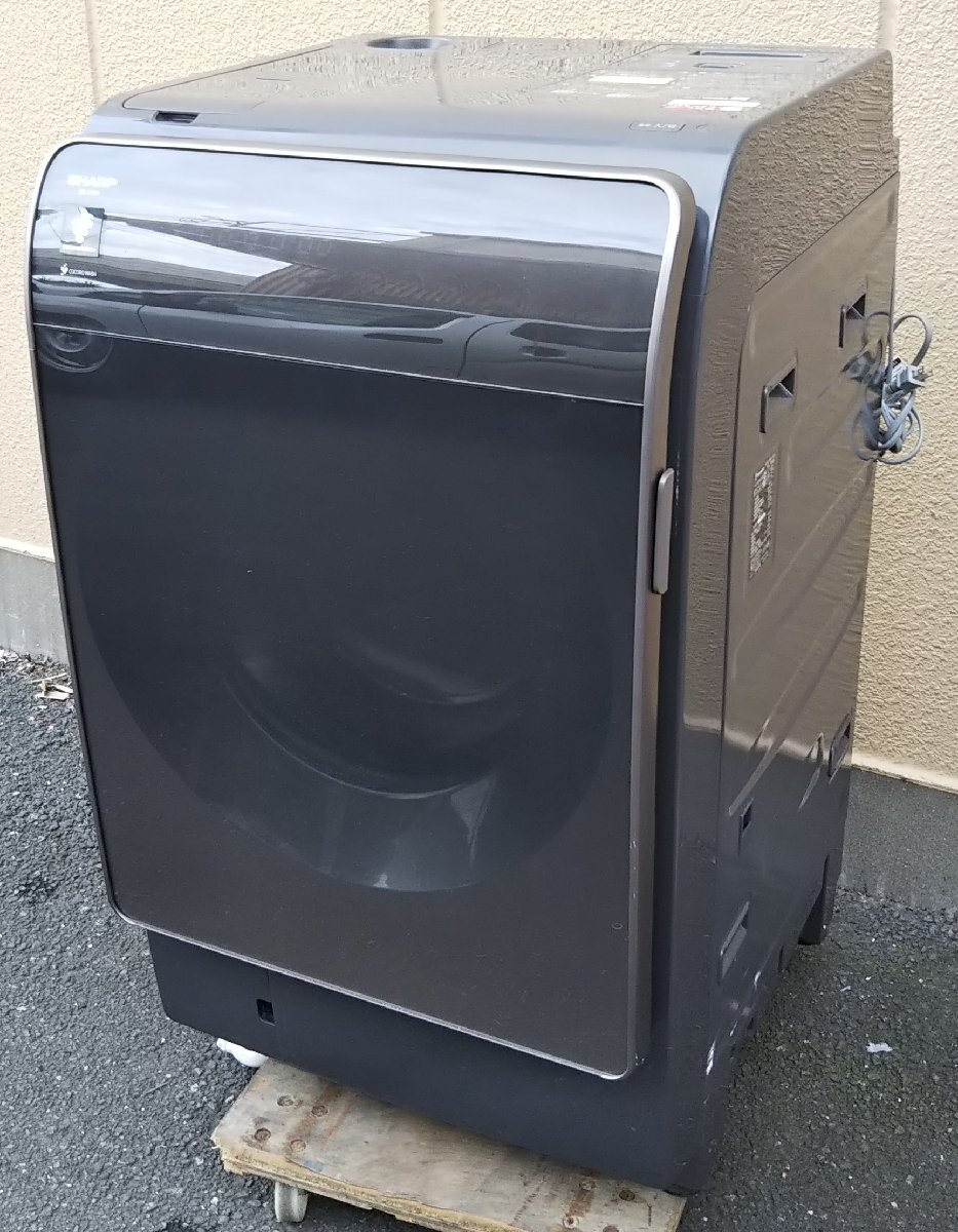 SHARP シャープ ドラム式電気洗濯乾燥機 ES-X11A-TL 22年製 脱水11kg 乾燥6kgのお買い取りをさせて頂きました。 | 出張買取なら錬金堂